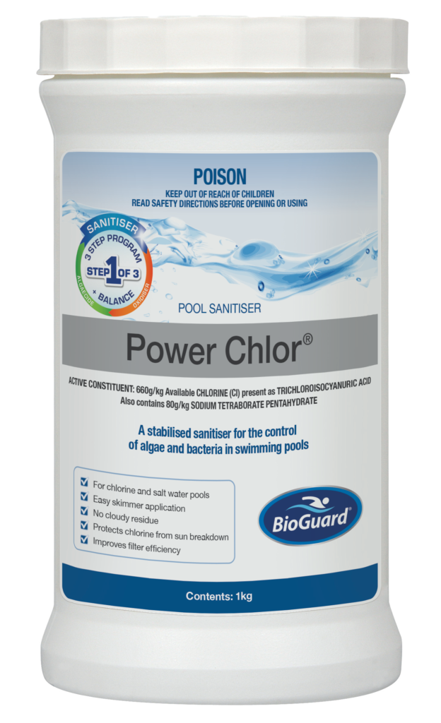 BioGuard Power Chlor 1kg - Ellis Outdoor Living