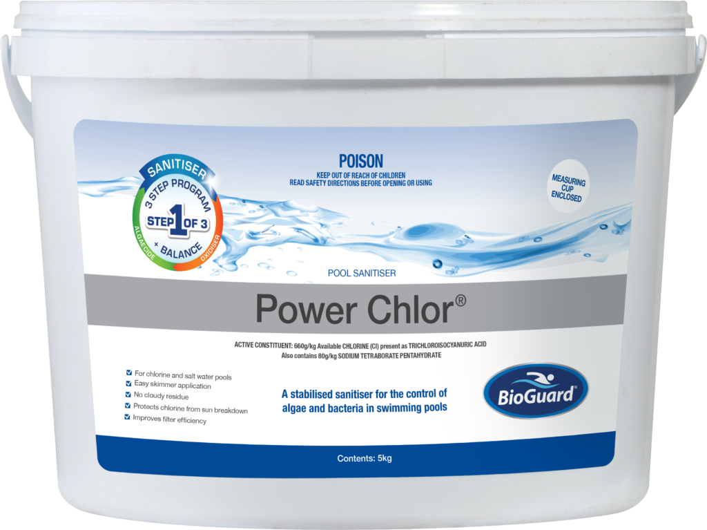 BioGuard Power Chlor 5kg - Ellis Outdoor Living